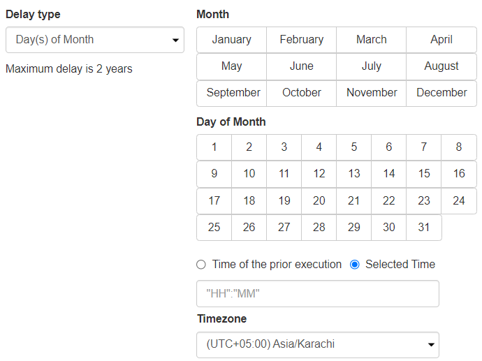 Options for Delay Types - Welcome to Langstack