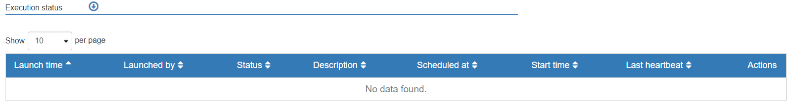 Execution status - Welcome to Langstack