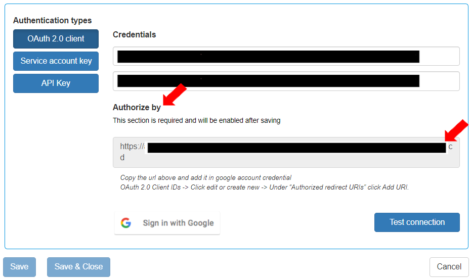 Set up Google Drive Connector - Welcome to Langstack