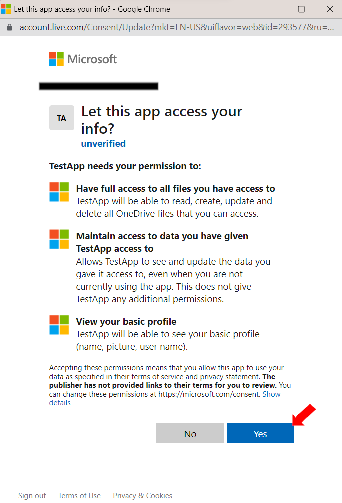 Set up OneDrive Connector - Welcome to Langstack